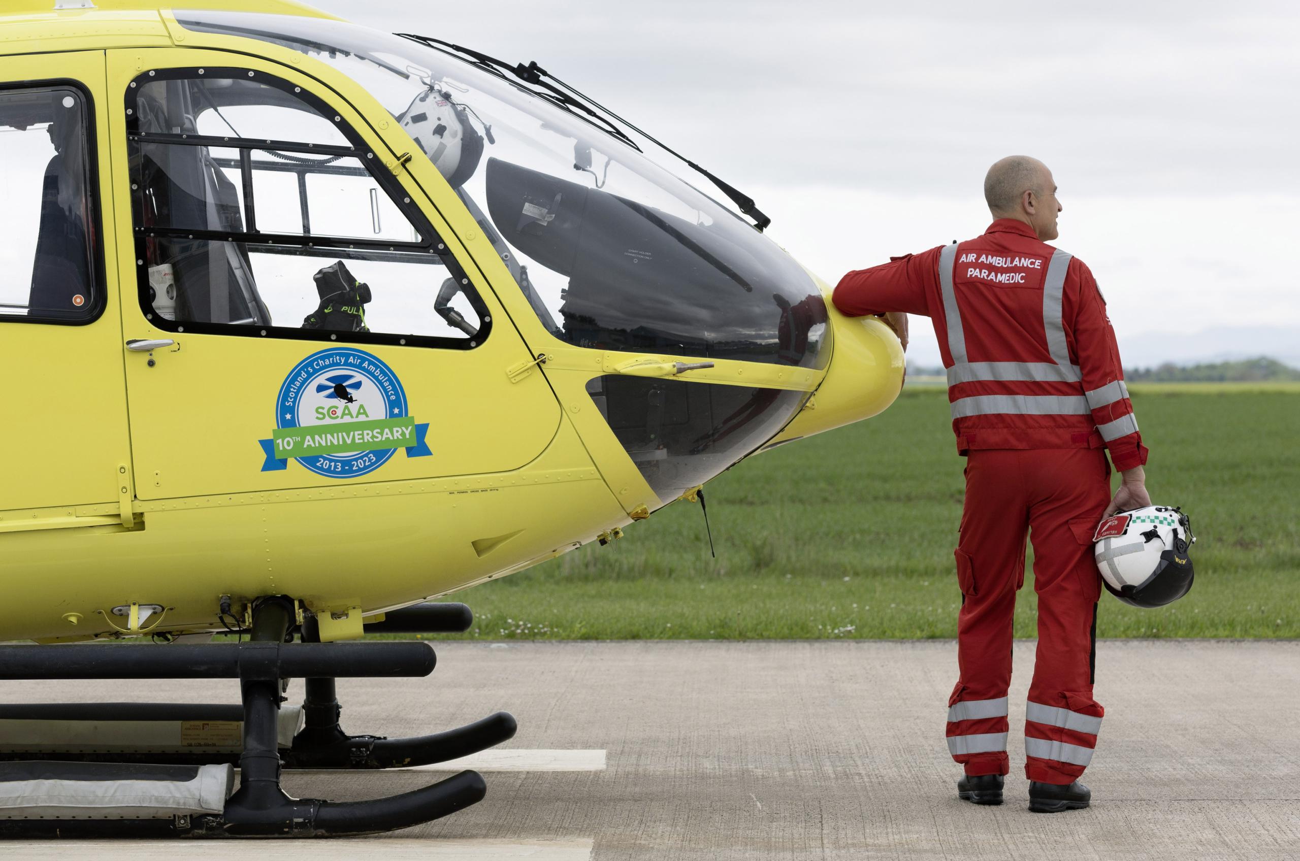 Scotland’s Charity Air Ambulance marks 10th anniversary - Air Ambulances UK