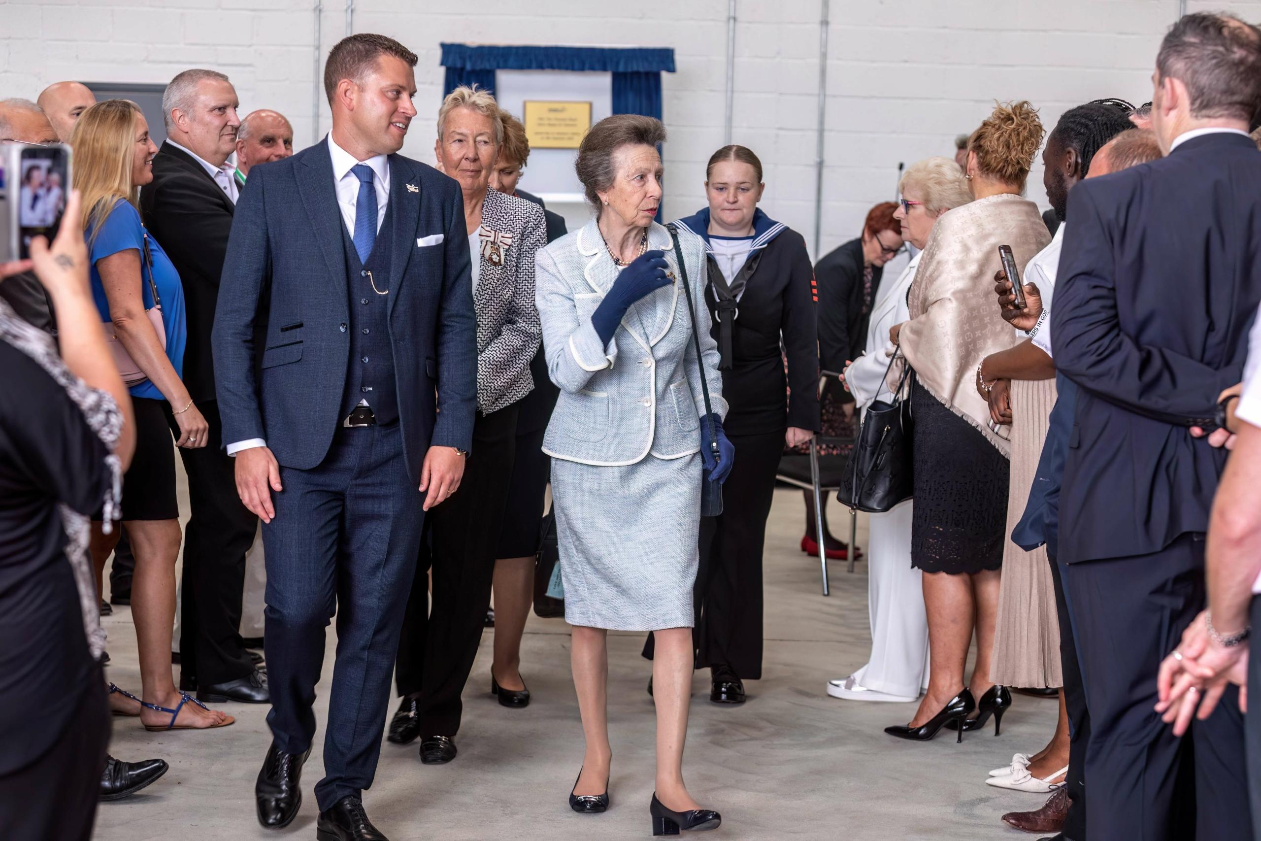 HRH The Princess Royal opens new Magpas Air Ambulance base in ...