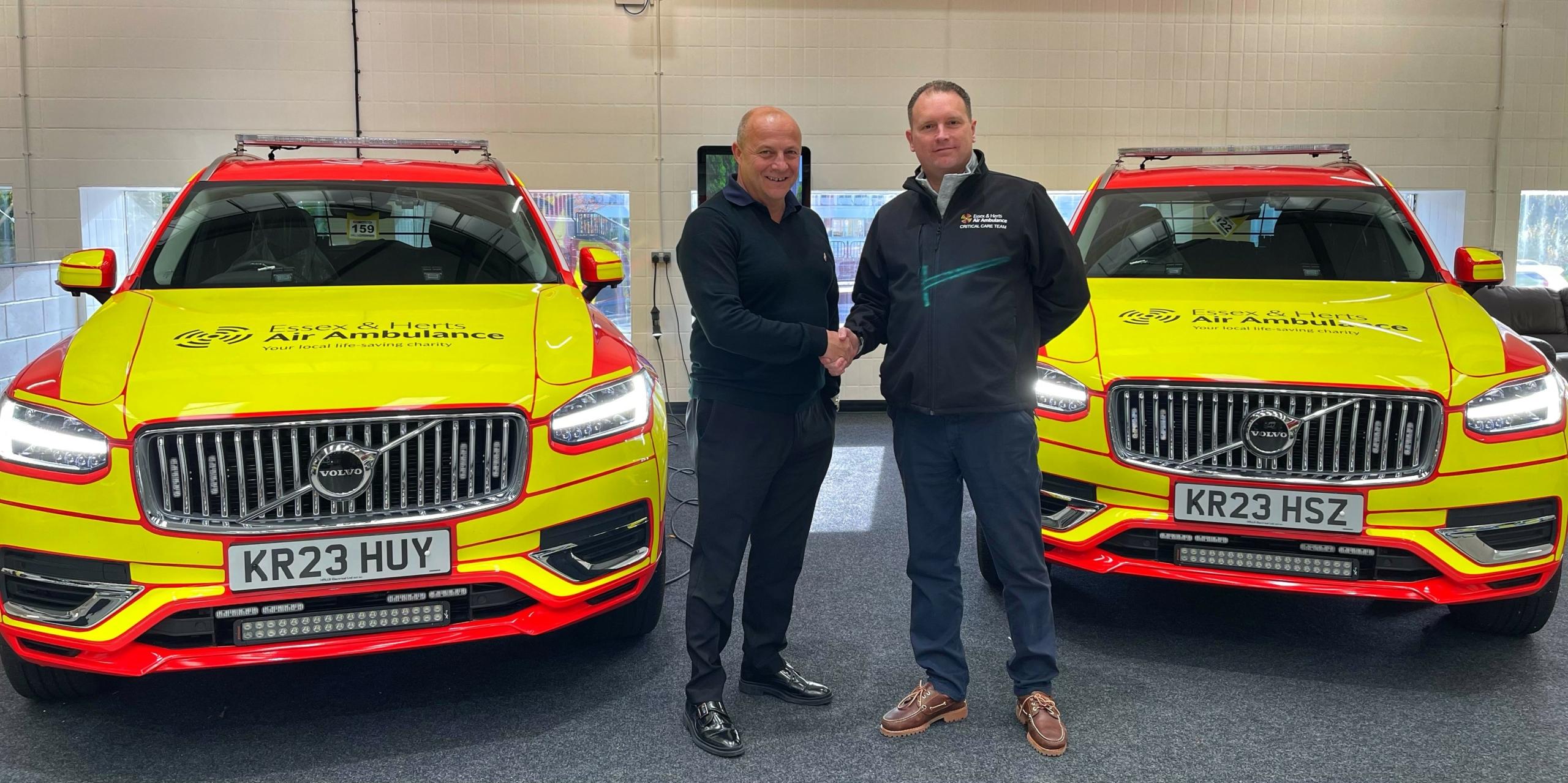 Two new additions make Essex & Herts Air Ambulance’s fleet of RRVs ...