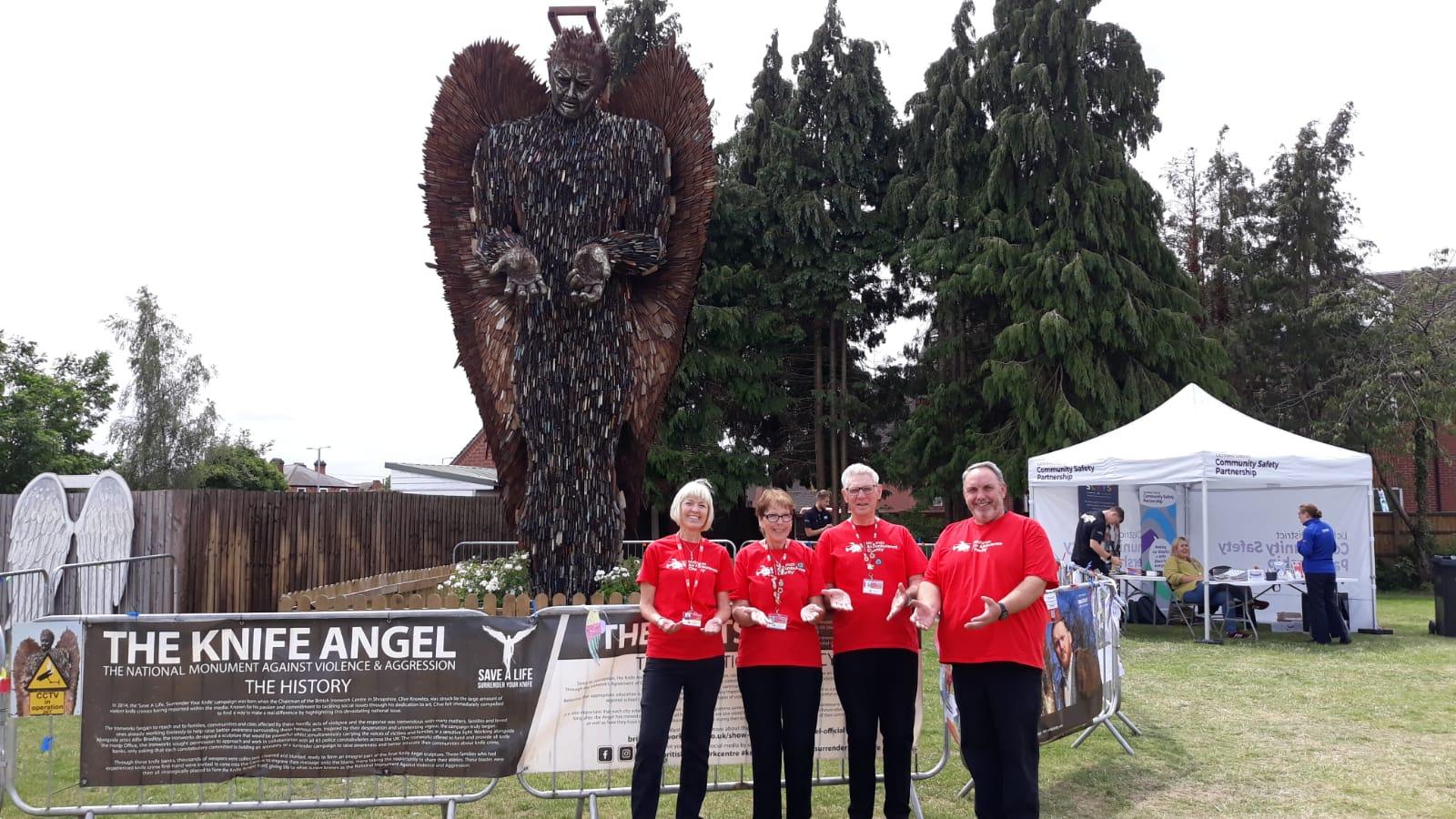 Midlands Air Ambulance Charity Responds To Knife Angel Visit In Walsall ...