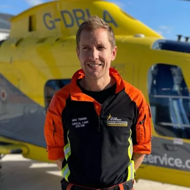 National Doctors' day - Dr Jake Turner - Air Ambulances UK
