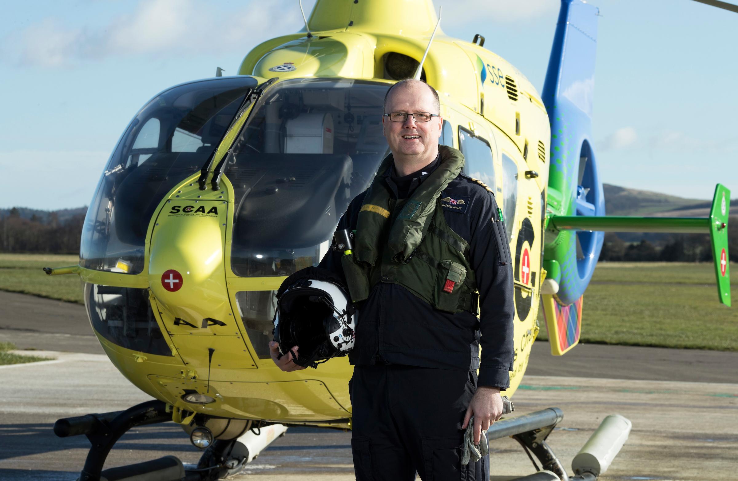 World Pilots' day – Russell Myles - Air Ambulances UK