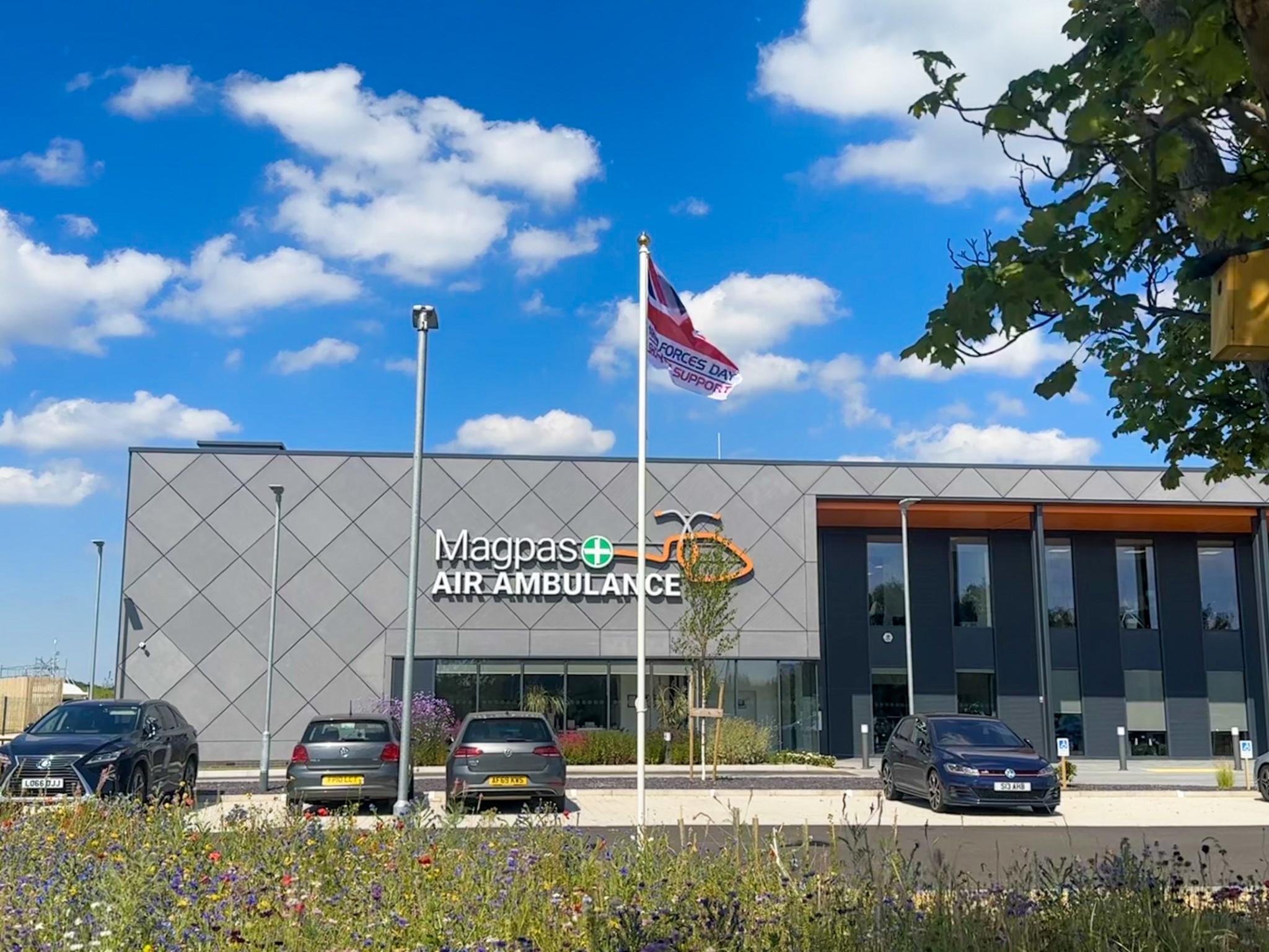 MAGPAS Air Ambulance demonstrates support for the Armed Forces - Air ...